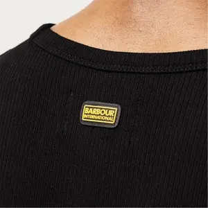 Barbour Short Sleeve Cutout Neck T-shirt