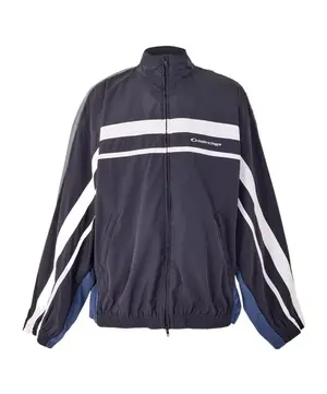 Balenciaga Tracksuit Top - Black
