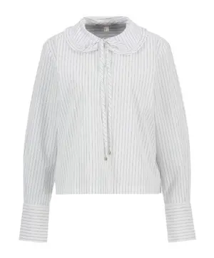 Barbour Avery Striped Shirt - White
