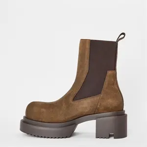 Rick Owens Elastic Side Chelsea Boots