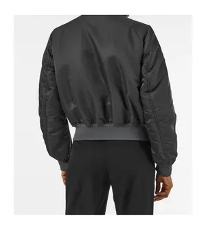 Alexander McQueen Stand-up Collar Bomber Jacket