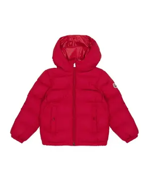 Moncler Hooded Down Jacket - Red