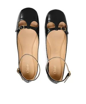 Chloé Leather Misty Ballerina Flats