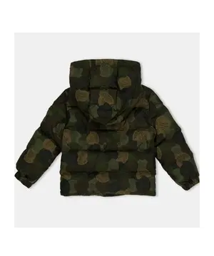 Moncler Logo Patch Down Jacket