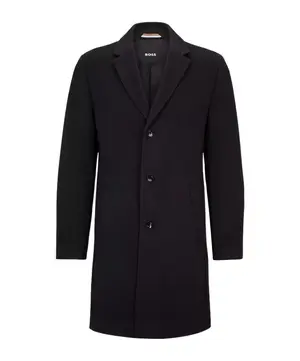 Hugo Boss H Hyde C Trench Coat - Black