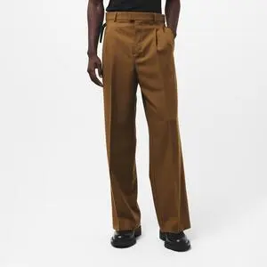 AMI Paris Straight-leg Casual Pants