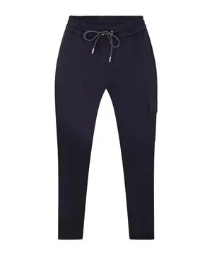 Hugo Boss Lamont Cargo Pocket Open Hem Jersey Joggers - Black