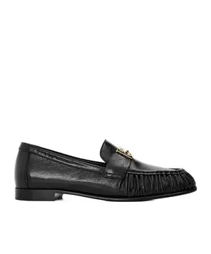 Fendi Ff Hardware Loafers - Black