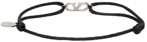 Valentino Garavani Vlogo Signature Double Cord Bracelet