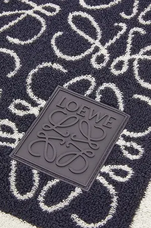 Loewe Anagram Towel In Cotton