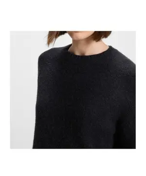 Hugo Boss Crew Neck Cropped Knit Sweater