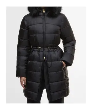 Barbour Anastasia Quilted Puffer Jacket With Detachable Hood
