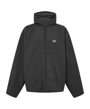 Balenciaga Zip Hoodie - Black
