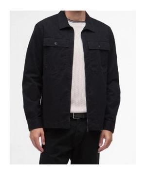 Barbour Shirt Jacket With Zipper Closure