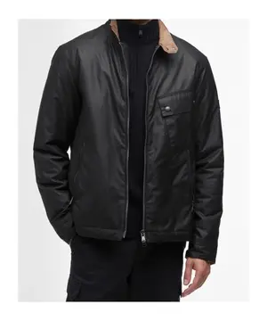 Barbour Long-sleeved Casual Jacket With Stand Collar