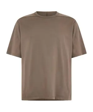 Rick Owens Coffee Crew Neck Short-sleeve Tee - Brown
