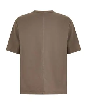 Rick Owens Coffee Crew Neck Short-sleeve Tee - Brown
