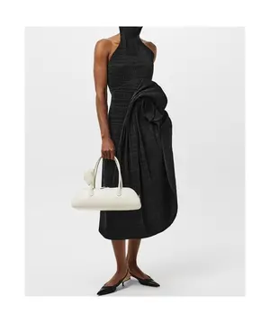 Magda Butrym High-neck Pleated Tank Top