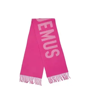 Jacquemus Logo Tassel Scarf - Pink