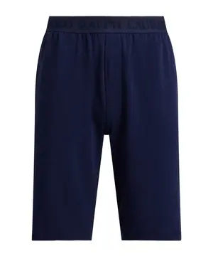 Polo Ralph Lauren Tonal Taped Waistband Jersey Short - Black