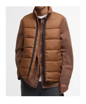 Barbour Stand-up Collar Zip-up Vest