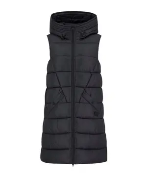 Barbour Cecilla Long Gilet With Funnel Neck
