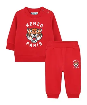 Kenzo Tiger Pattern Tracksuit
