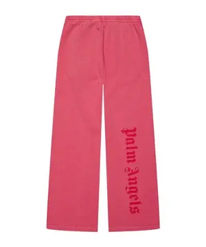 Palm Angels Logo Wide Leg Joggers