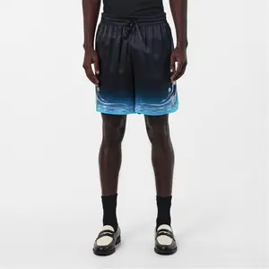 Casablanca Elastic Waist Shorts