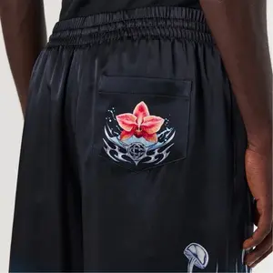Casablanca Elastic Waist Shorts