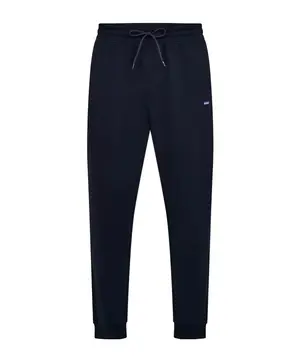 Hugo Boss Hugo Bodywear Cotton-terry Tracksuit Bottoms - Black