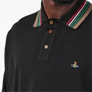 VIVIENNE WESTWOOD Long-sleeved Polo Shirt