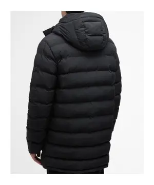 Barbour Long-sleeved Quilted Hooded Jacket