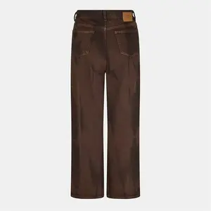 GANNI Baggy Wide-leg Jeans - Green