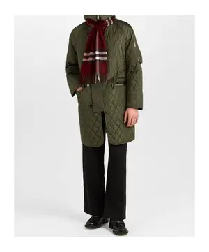 Burberry Plaid Pattern Scarf - Brown