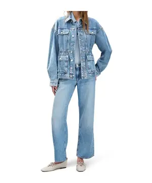Rag & Bone Amy Trucker Denim Jacket