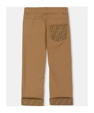 Fendi Logo Embroidered Track Pants