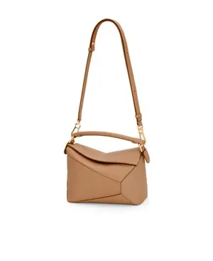 Loewe Puzzle Small Tote Bag - Brown