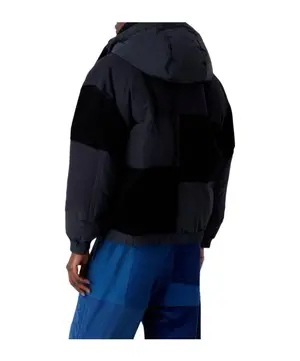 Emporio Armani Color-block Hooded Down Jacket