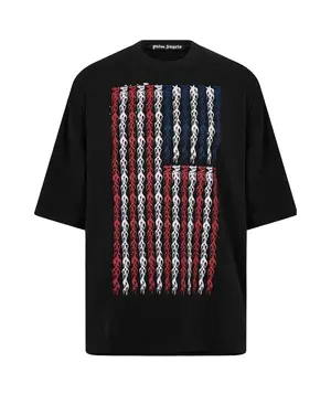 Palm Angels Logo T-shirt - Black
