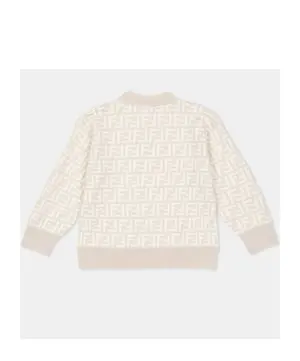Fendi All-over Logo Crew Neck Sweater