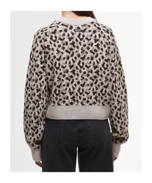 Barbour Harley Printed Crew Jumper