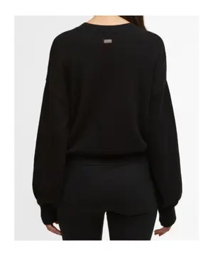Barbour Long-sleeved Crew Neck Knit Sweater