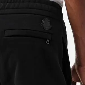 Moncler Relaxed-fit Trousers With Elasticated Waistband