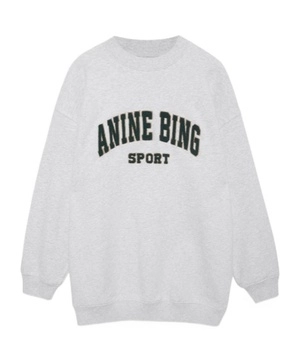 ANINE BING Long Sleeve Crewneck Sweatshirt