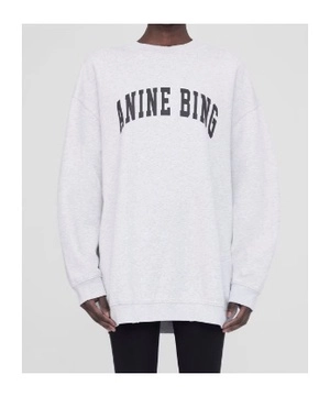 ANINE BING Long Sleeve Crewneck Sweatshirt