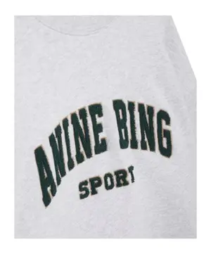 ANINE BING Long Sleeve Crewneck Sweatshirt