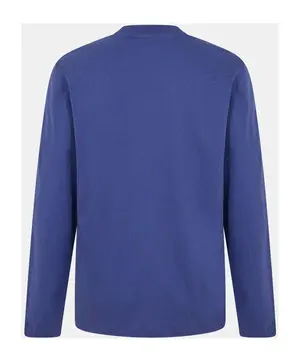 Off-White Logo Long Sleeve T-shirt - Blue