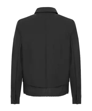 Dolce & Gabbana Zip-up Jacket With Logo Patch