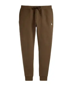 Polo Ralph Lauren Tech Closed Hem Jogging Bottoms - Brown